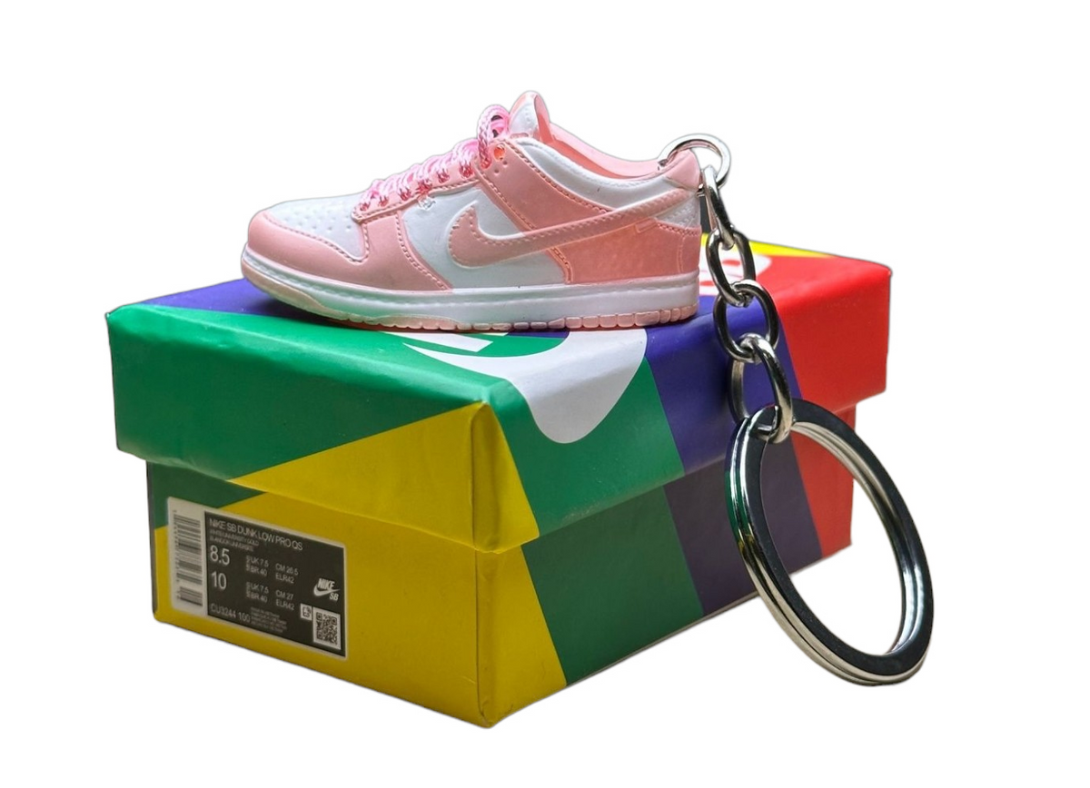 SB Low Dunks Trainer Keychain With Mini Shoe Box – Lounge Kicks
