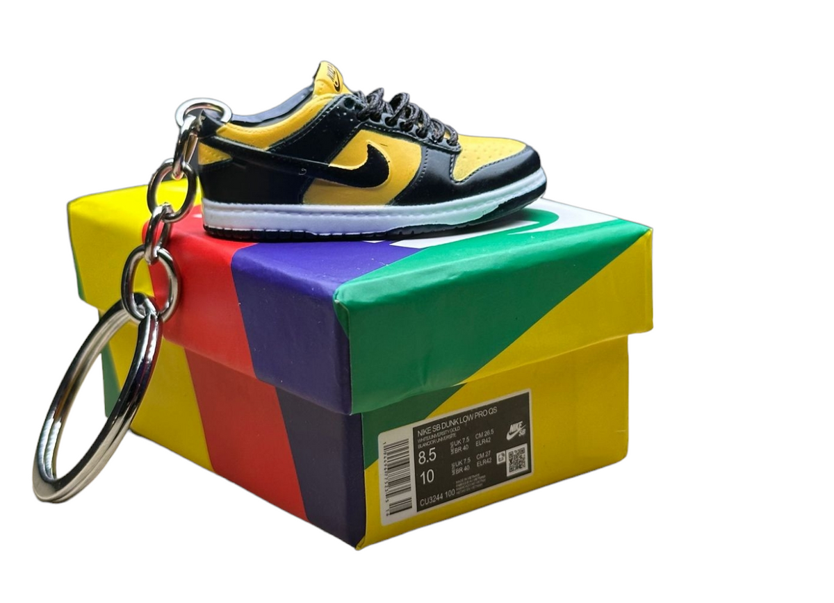 SB Low Dunks Trainer Keychain With Mini Shoe Box – Lounge Kicks