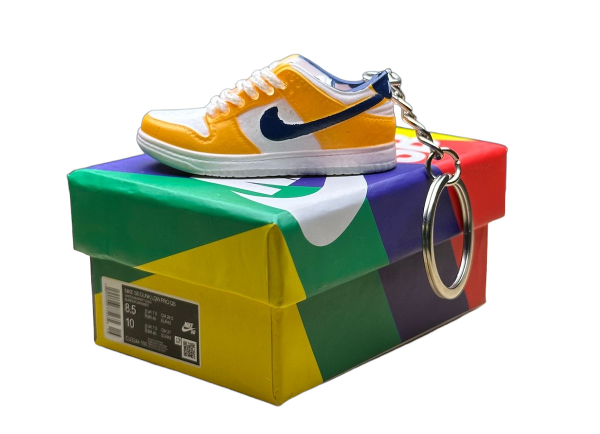 SB Low Dunks Trainer Keychain With Mini Shoe Box – Lounge Kicks
