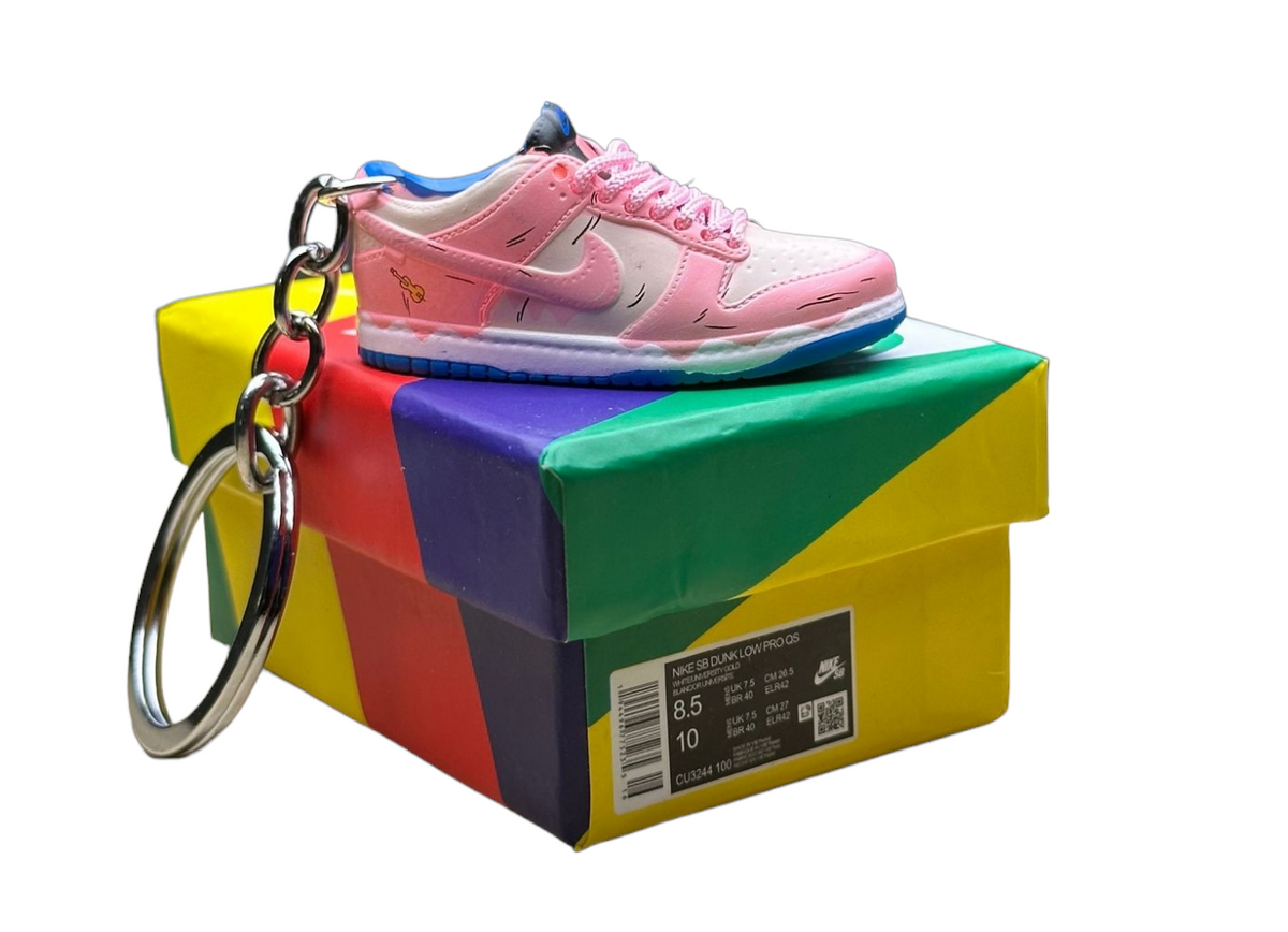 SB Low Dunks Trainer Keychain With Mini Shoe Box – Lounge Kicks