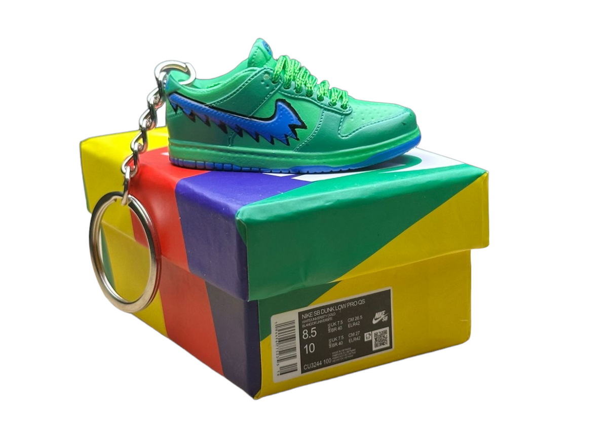 GD Low Dunks Trainer Keychain With Mini Shoe Box – Lounge Kicks