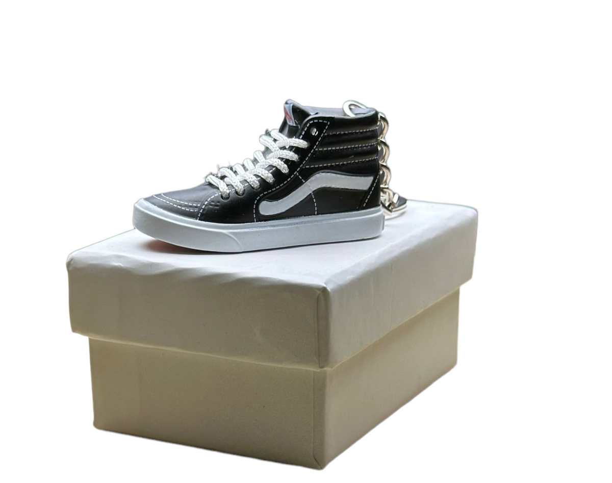 Converse High Top Trainer Keychain With Mini Shoe Box – Lounge Kicks