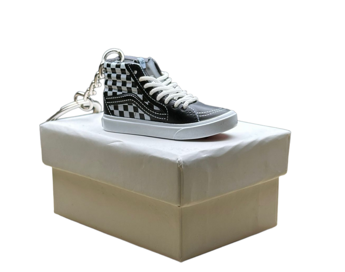 Converse High Top Trainer Keychain With Mini Shoe Box – Lounge Kicks