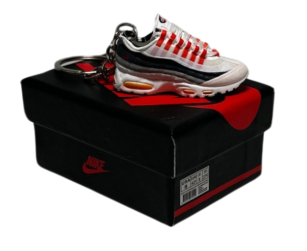 Air Max 95 Trainer Keychain With Mini Shoe Box – Lounge Kicks