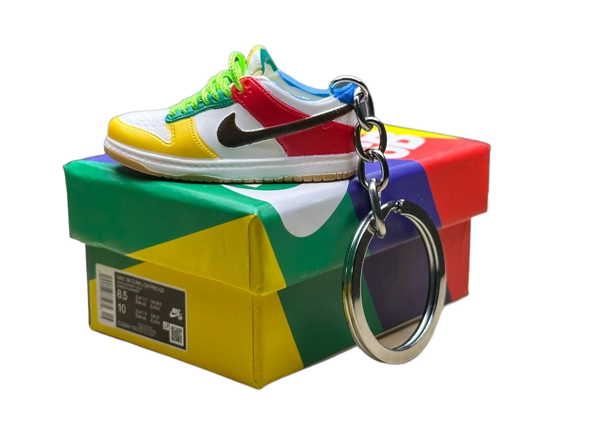 SB Low Dunks Trainer Keychain With Mini Shoe Box – Lounge Kicks