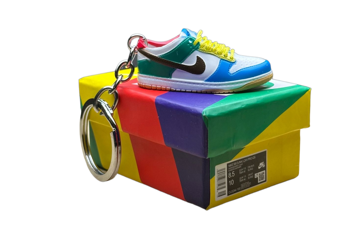 SB Low Dunks Trainer Keychain With Mini Shoe Box – Lounge Kicks