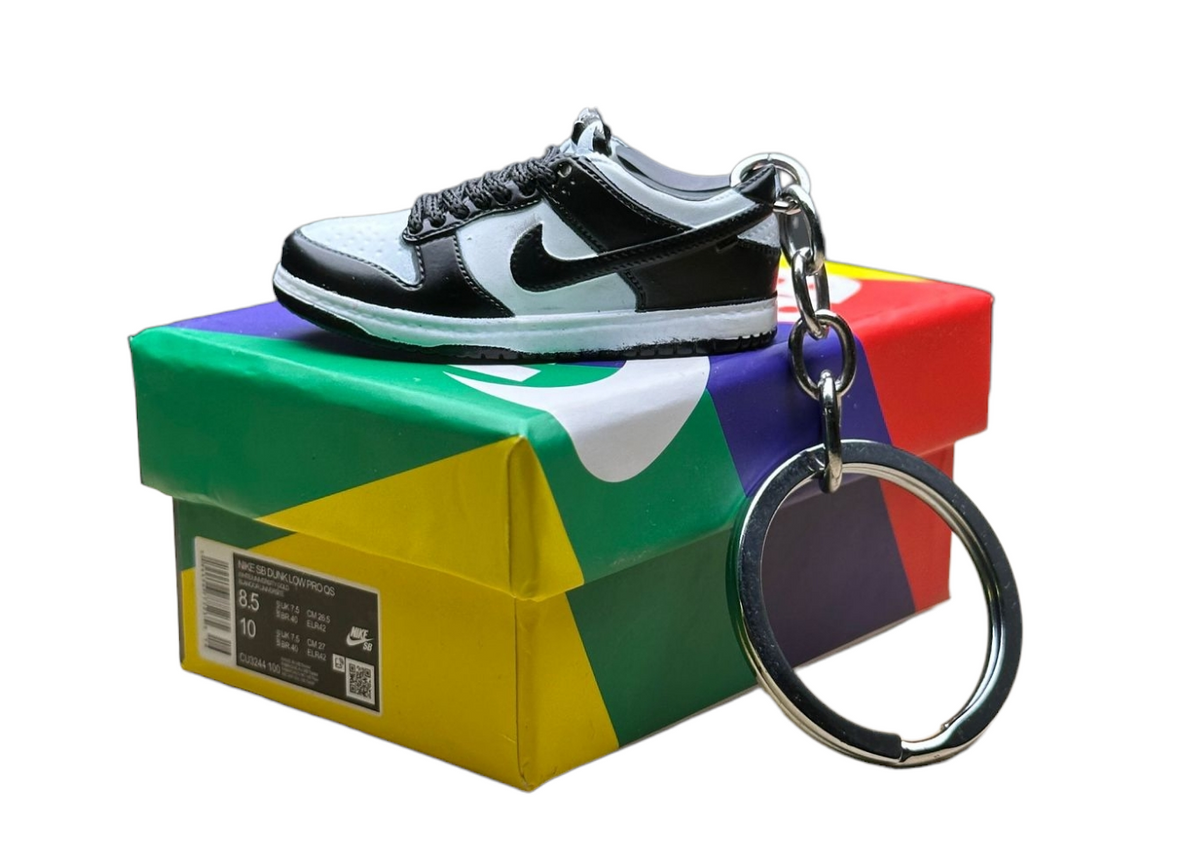 SB Low Dunks Trainer Keychain With Mini Shoe Box – Lounge Kicks