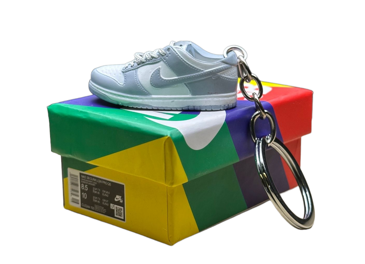 SB Low Dunks Trainer Keychain With Mini Shoe Box – Lounge Kicks