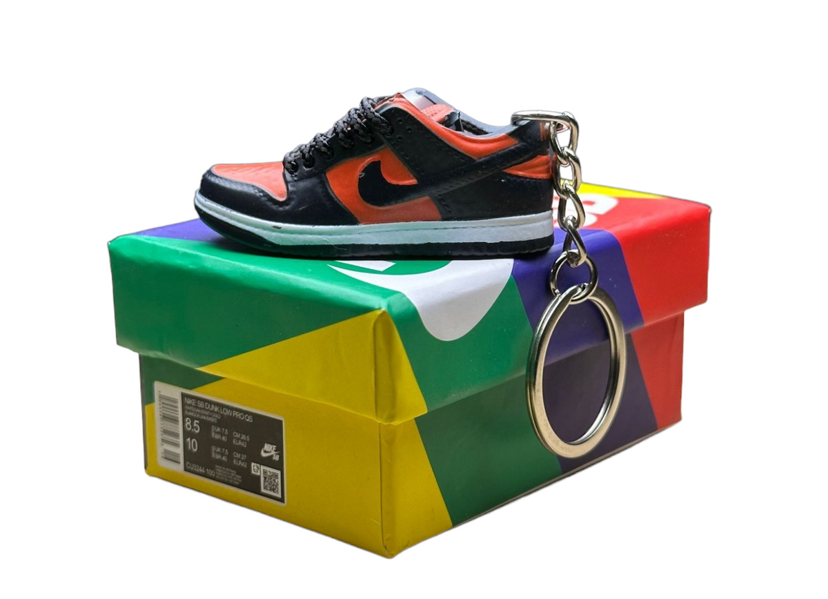 SB Low Dunks Trainer Keychain With Mini Shoe Box – Lounge Kicks