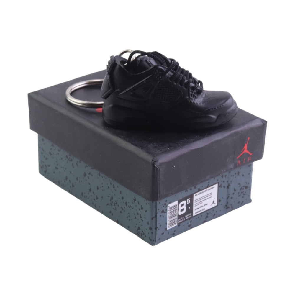 J4 Sneaker Trainer Key Chain With Mini Shoe Box – Lounge Kicks