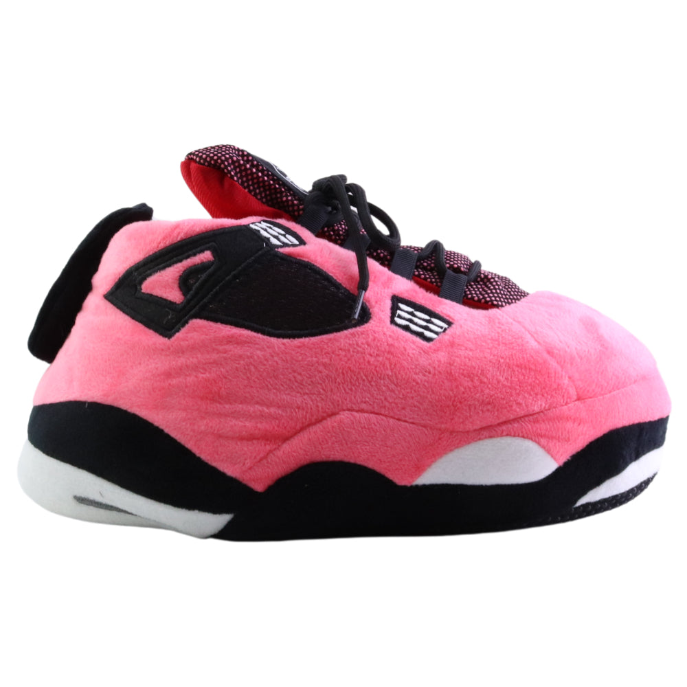 AJ 4 Pink Retro Hi Top Trainer Sneaker Slippers – Lounge Kicks